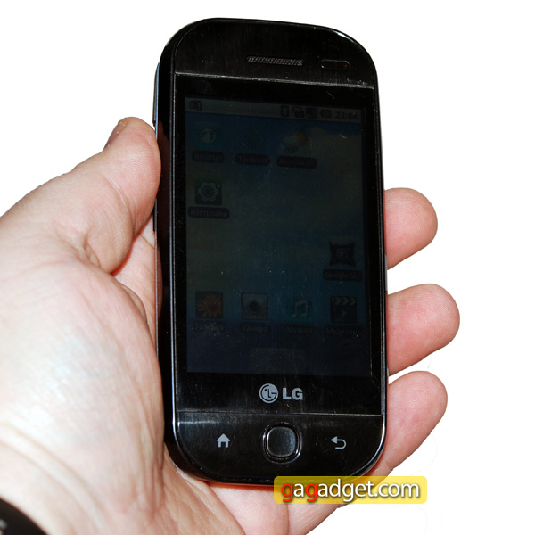 Пятирядное движение: обзор Android-телефона LG GW620 | gagadget.com