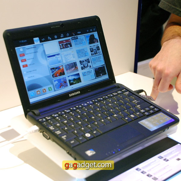 Стенд Samsung на CES 2010 своими глазами, часть 2: ноутбуки | gagadget.com
