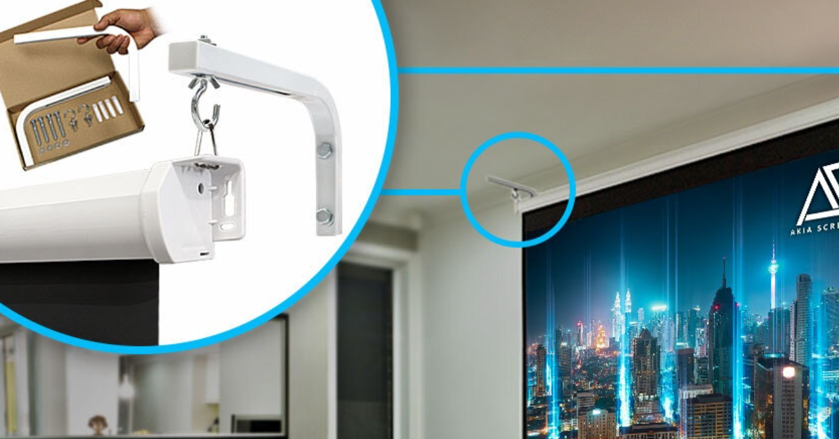 5 Best Motorized Projector Screens of 2023 | Retractable Projector Screen