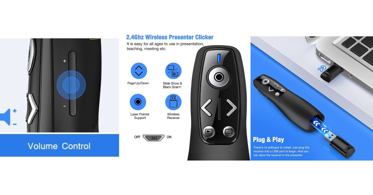 10 Best Presentation Clickers in 2024 | Wireless Presentation Remote Review