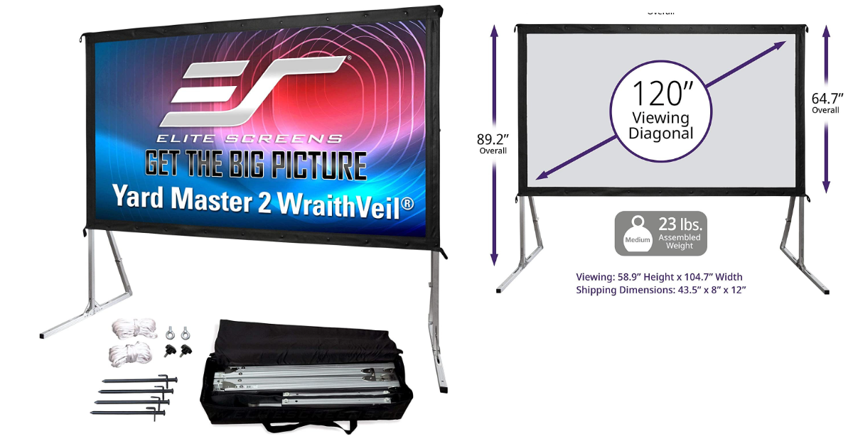 8 Best Portable Projector Screens of 2024 | Portable Projection Screen ...