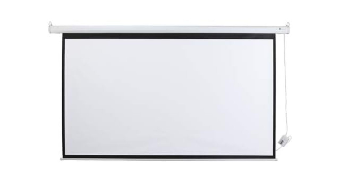 5 Best Motorized Projector Screens in 2024 | Electric Retractable ...