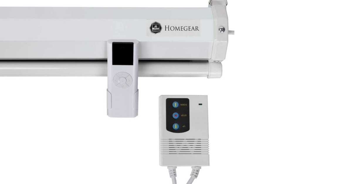 5 Best Motorized Projector Screens in 2024 | Electric Retractable ...