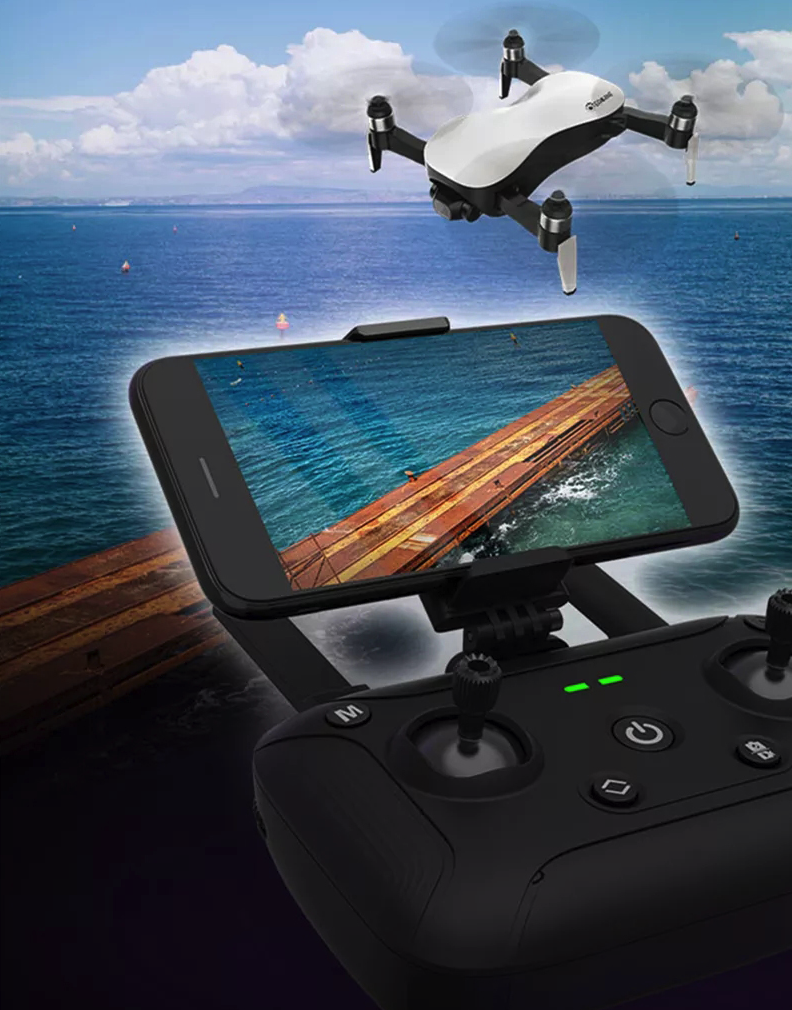 EACHINE EX4: легкий складной дрон со стабилизатором и радиусом полета ...