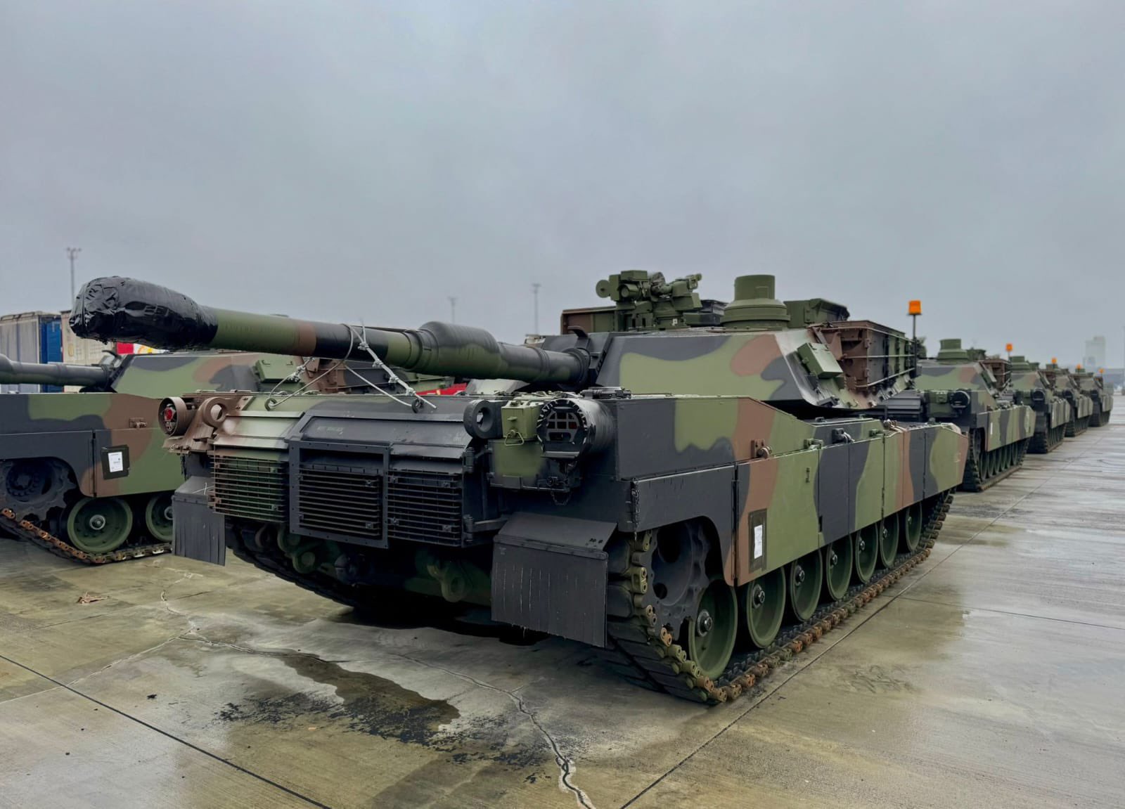 Польша получила вторую партию американских танков M1A2 SEPv3 Abrams