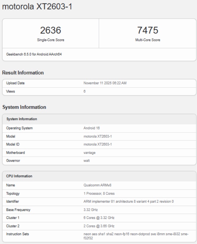 Motorola Edge 70 Ultra: новий флагман на Snapdragon 8 Gen 5. Читайте на UKR.NET